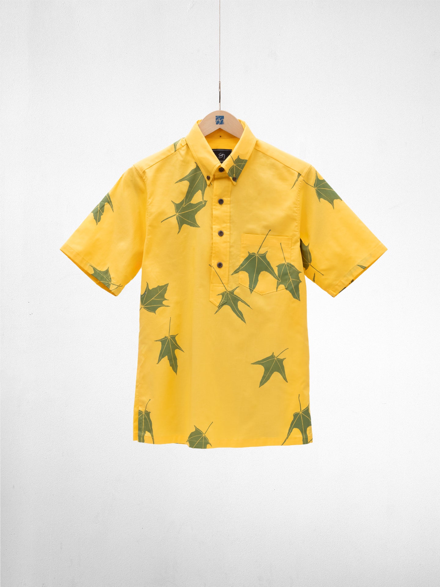Kukuiʻulaakamapuaʻa Pullover Aloha Shirt- Corn Yellow – Sig Zane Designs